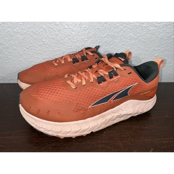 Altra | Shoes | Altra Outroad Sneaker Womens 9 Red Orange Trail Running ...